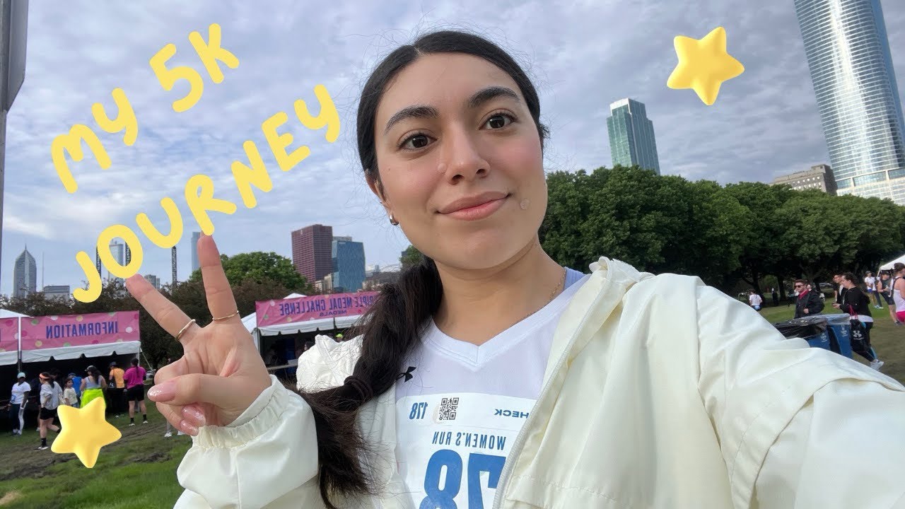 my first 5k… I hate running so I registered for a race - YouTube