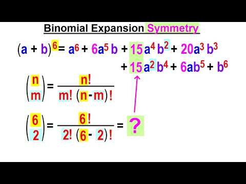 Algebra Ch 49: Binomial Theorem (9 of 18) Binomial Expansion Symmetry ...