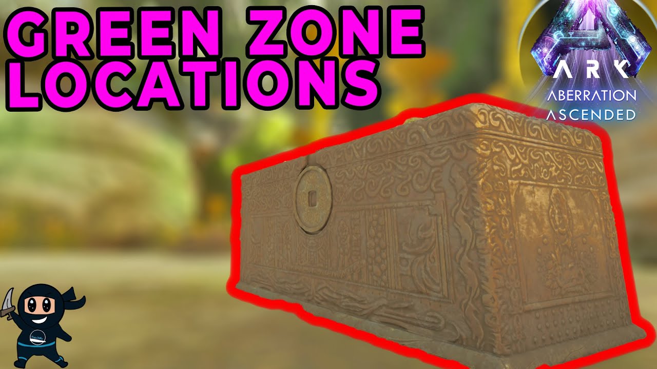 All Explorer Note Locations In Aberrations Green Zone Ark Ascended Youtube