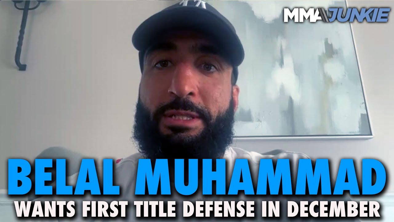 UFC champ Belal Muhammad vows to make welterweight great again: 'I'll ...