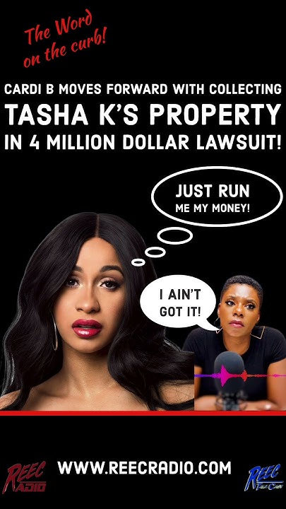 Cardi B moves forward with Taking Blogger Tasha K’s Property! #shorts ...