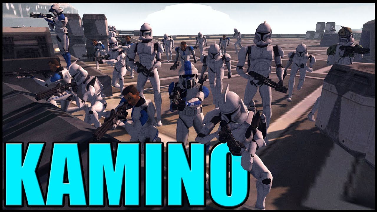 REALISTIC Clone Wars KAMINO DEFENSE! - Men of War: Star Wars Mod Battle ...