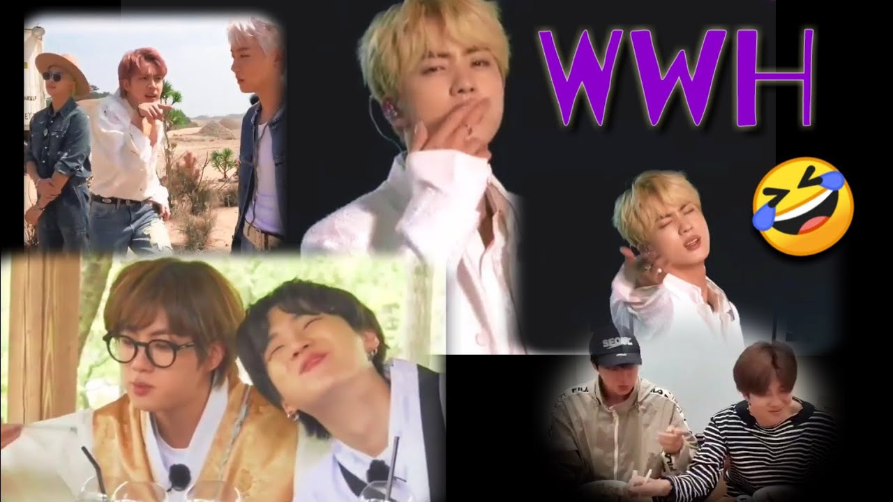 Cute and funny moment jin bts // momen lucu jin bts - YouTube