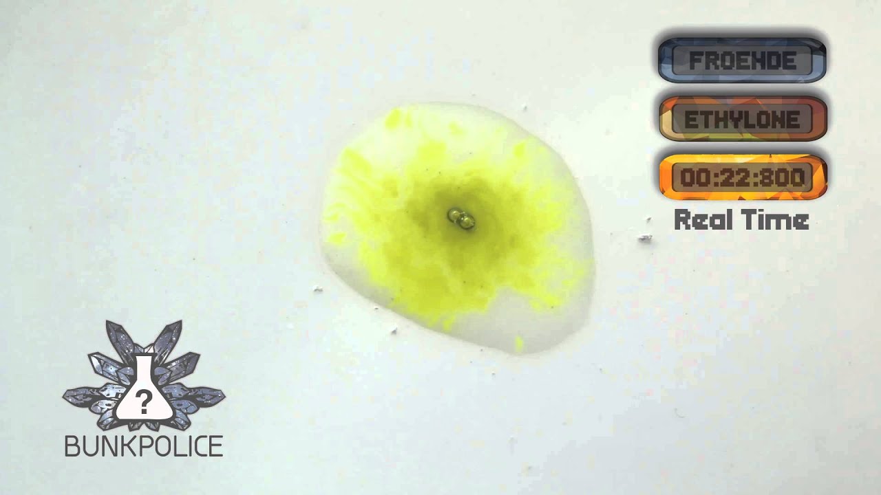 Ethylone - Froehde Reagent - Normal Test Kit - Bunk Police - YouTube