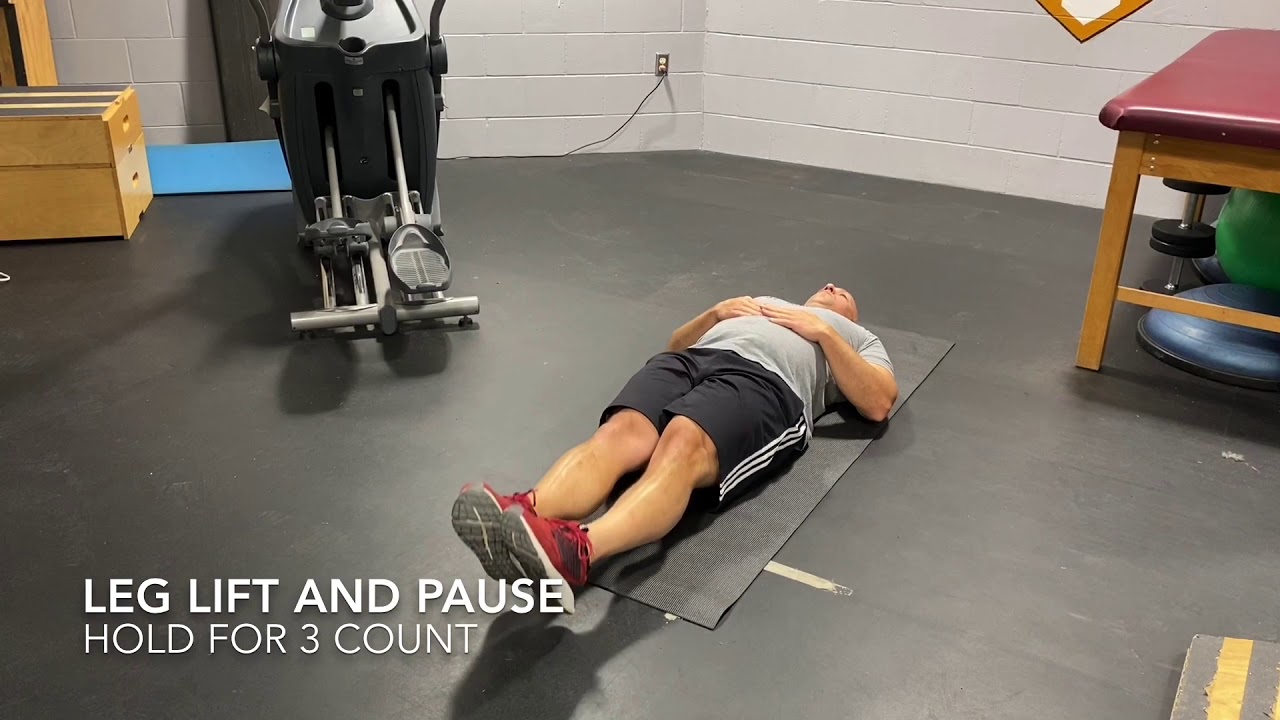 Leg Lift w/Pause - YouTube
