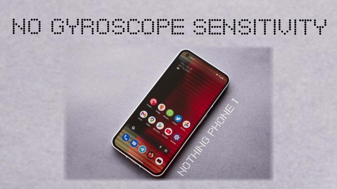 NOTHING PHONE (1) PRO NO GYRO BEST SENSITIVITY⚡️HOW TO PUBG MOBILE ...