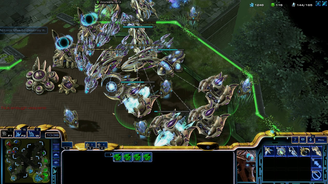 StarCraft II. Random Protoss. Ranked 2x2. Gold 2. Mass Air is too OP ...