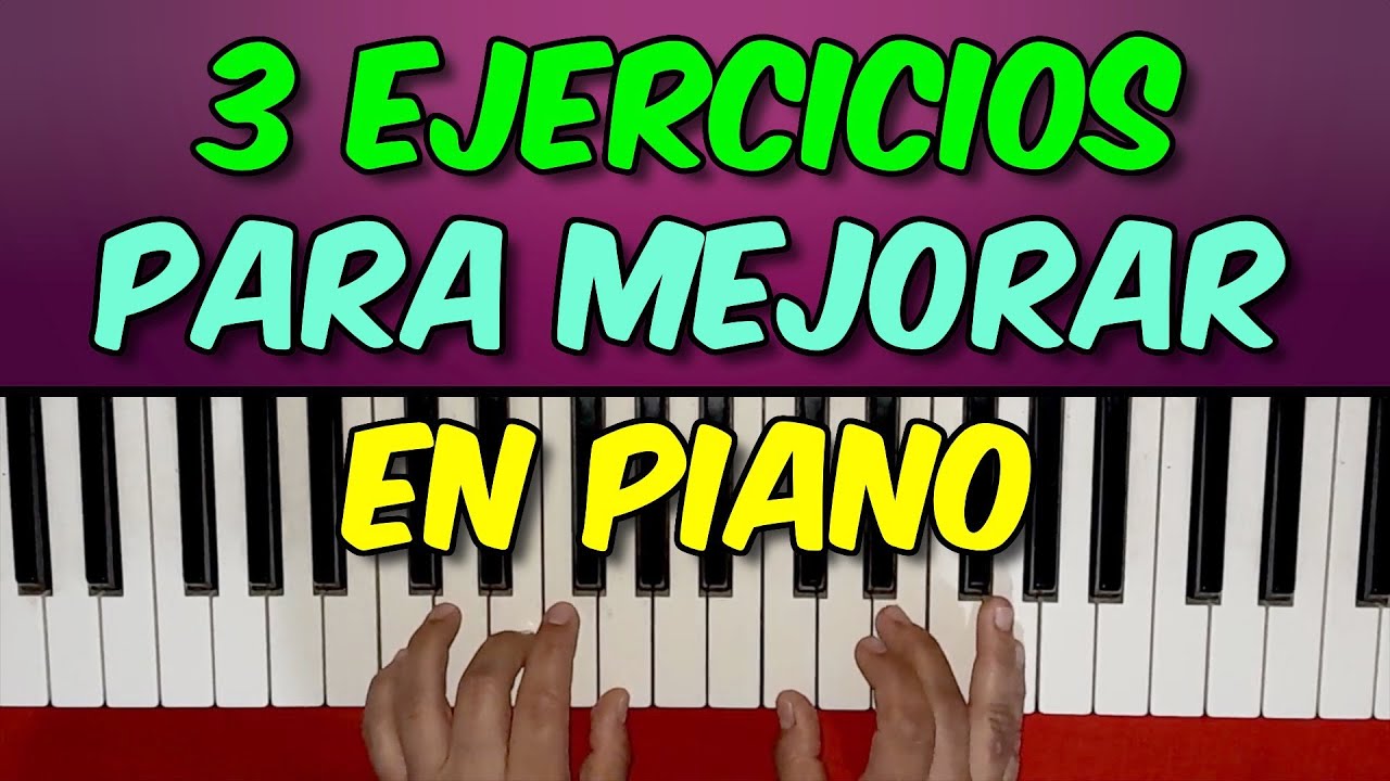 3 Ejercicios Para Tocar El Piano Con Ambas Manos ¡Como Mejorar Rápido ...