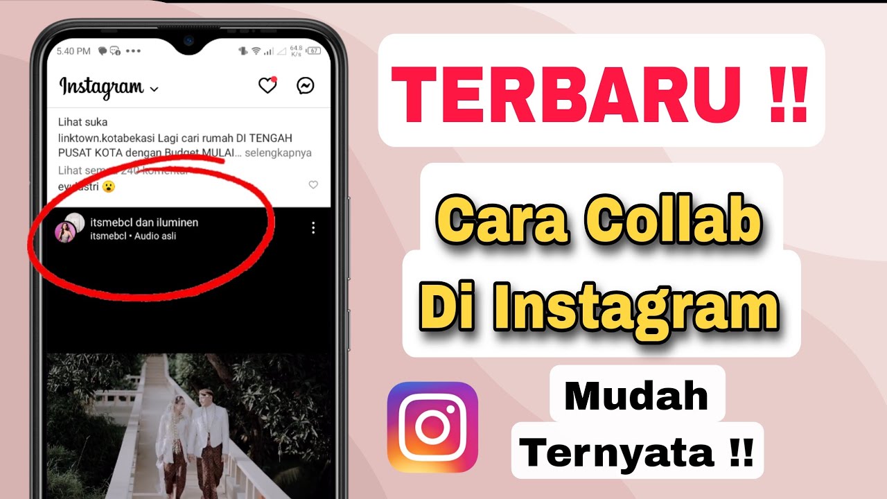 Cara Collab Di Instagram Versi Terbaru - YouTube