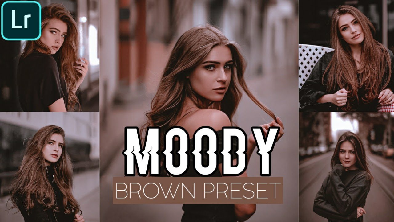 Moody Brown Preset - Lightroom Mobile Preset Moody Tone Tutorial Free Dng - YouTube