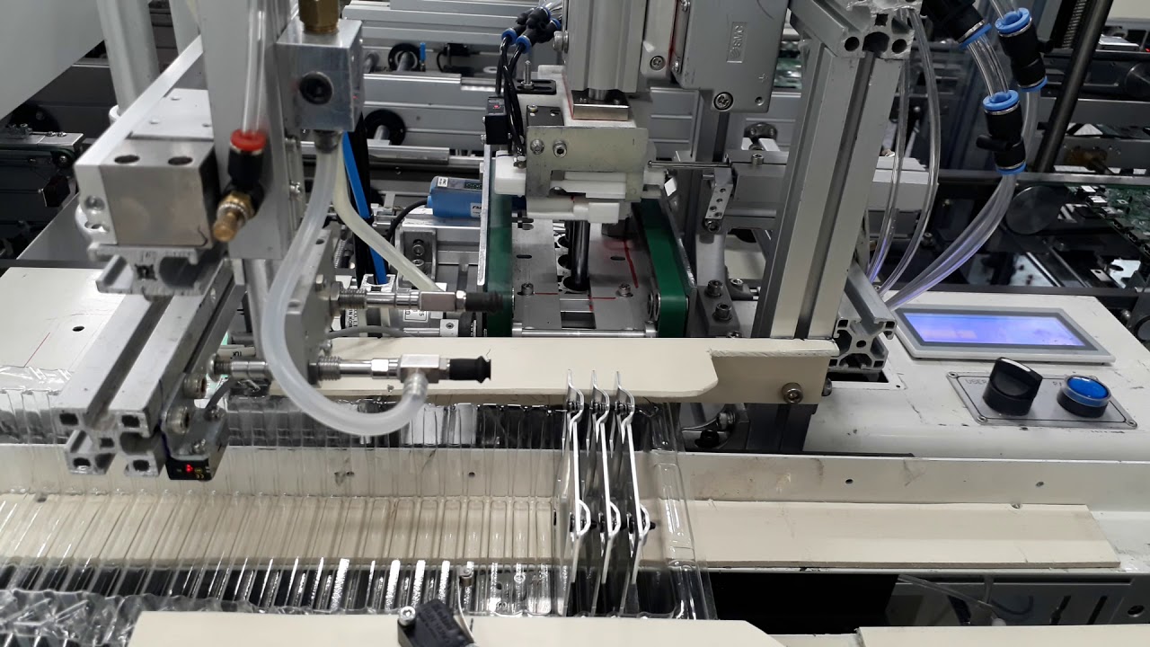 Auto Heat Sink Mounting Machine ver 0.1 (SMC controller, Panasonic PLC ...
