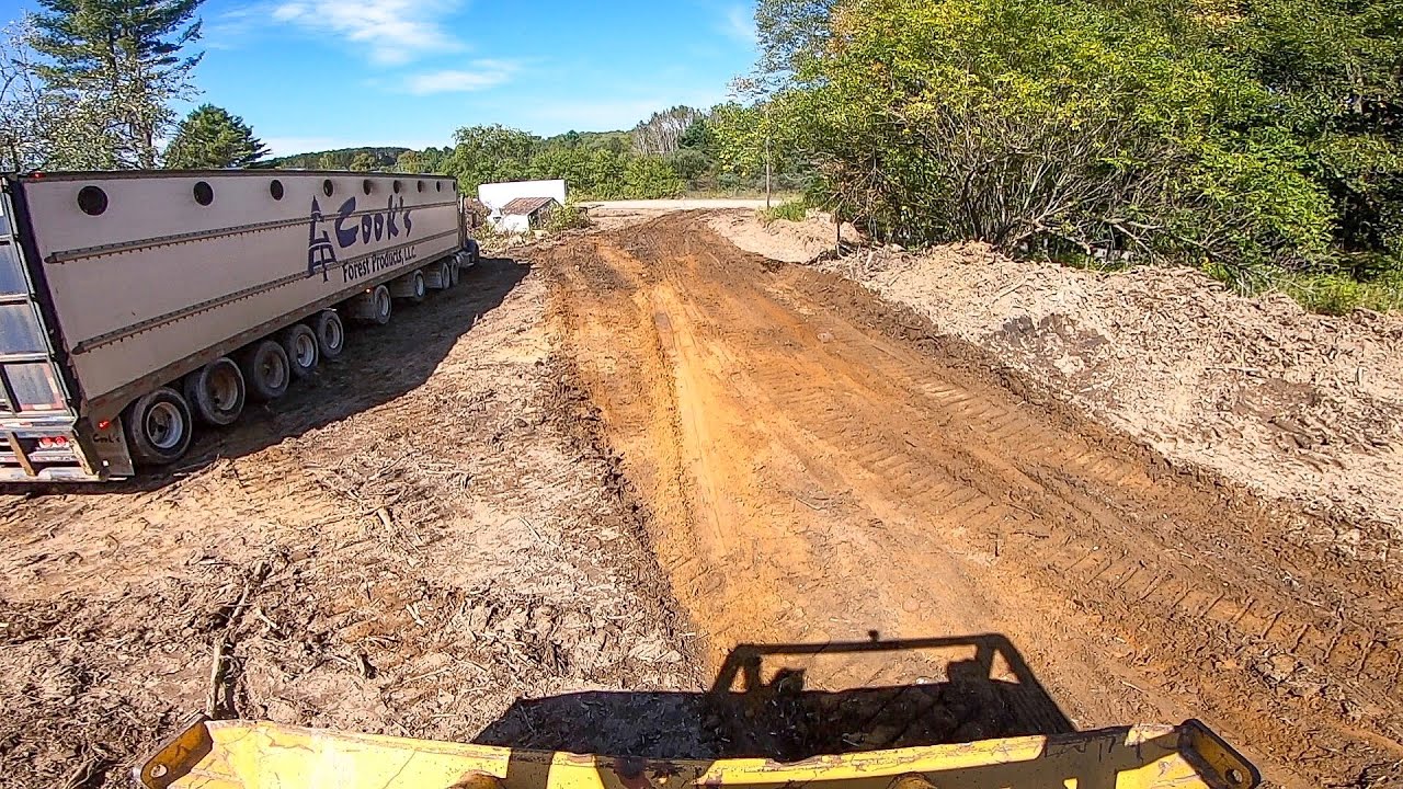The Log Truck needs a road!! - YouTube