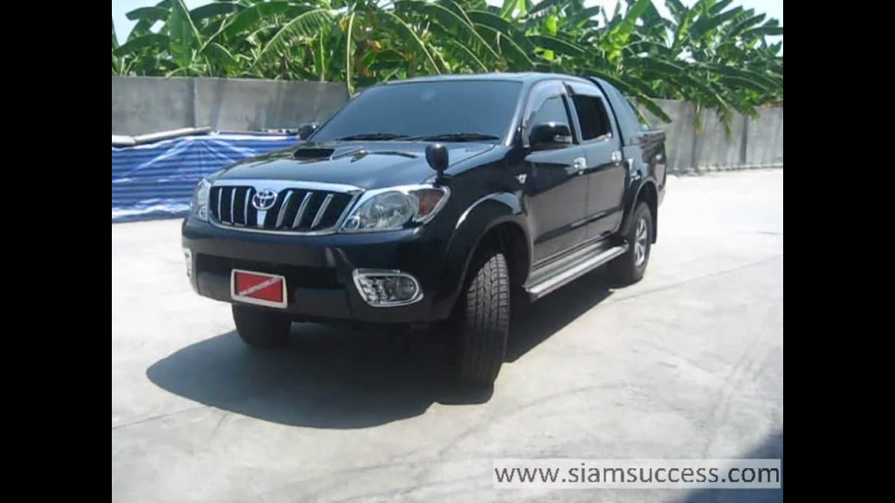 Toyota Hilux Vigo 3L G 4WD - EXCLUSIVE PACKAGE - YouTube