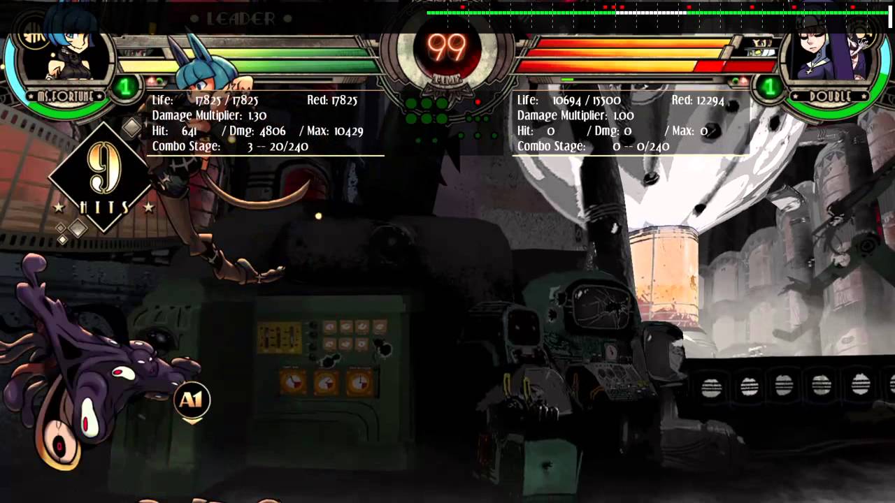 Fortune head on hard knockdown - YouTube