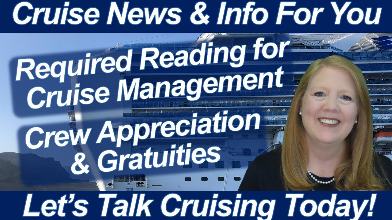 CRUISE NEWS! CREW APPRECIATION GRATUITIES | DINING PRICING DIFFERENCES ...