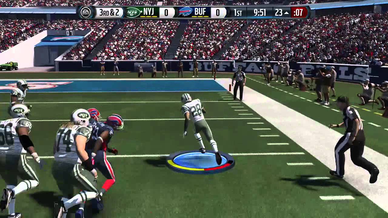 Madden NFL 15 - Screen pass TD - YouTube
