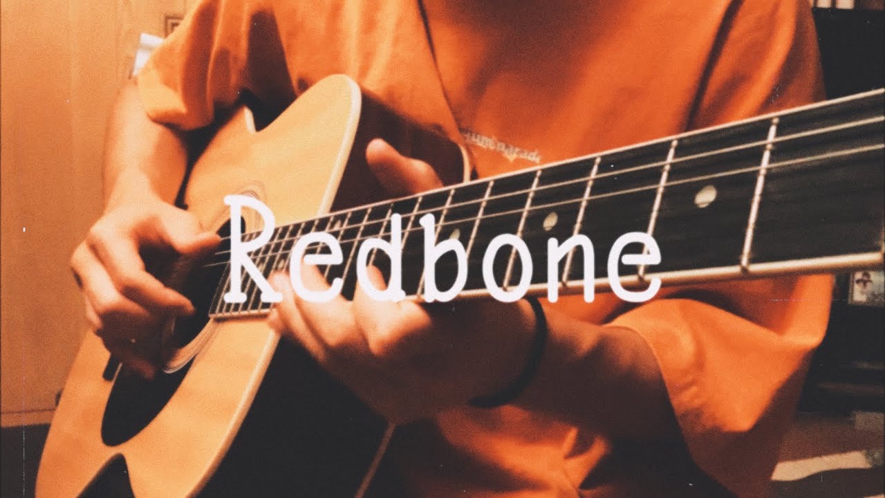 Childish Gambino/Redbone acoustic guitar cover Gyoshi version #shorts # ...