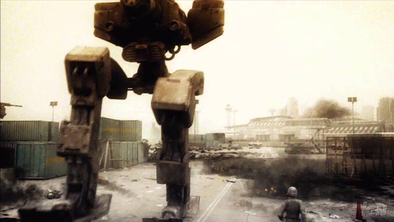 Armored Core 4 Xbox 360 Gameplay-Cinematic - Intro Movie - YouTube