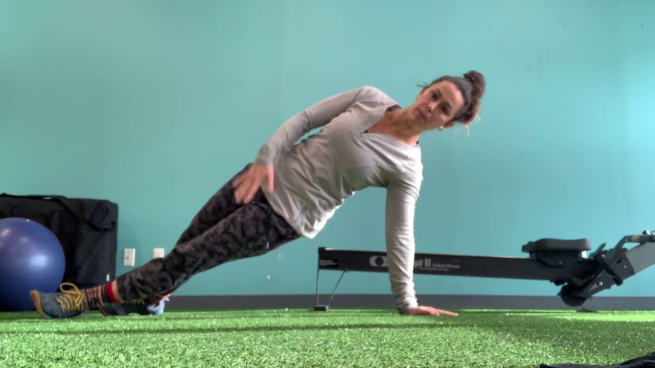 Plank to Side Plank Rotation - YouTube