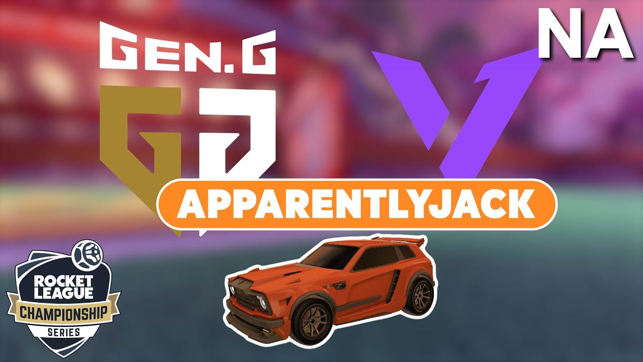 ApparentlyJack RLCS POV #9 - Gen.G vs Version1 G4 - QF - NA Regional 1 ...