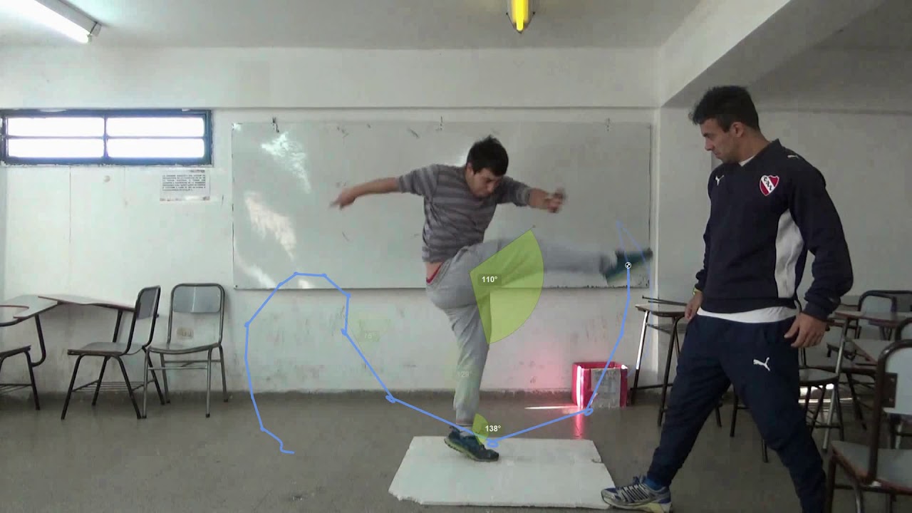 Remate en fútbol - Análisis Biomecánico - YouTube