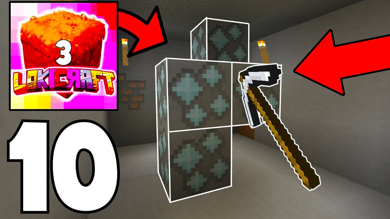 Lokicraft 3 Survival Gameplay Part 10 - I FOUND DIAMONDS!!! - YouTube