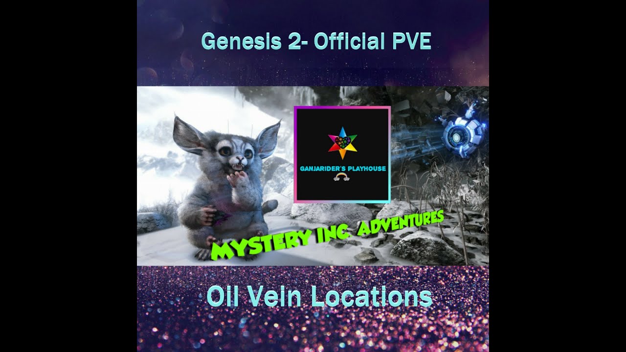 Ark Survival Evolved - Genesis 2 - Oil Vein Locations (updated ...