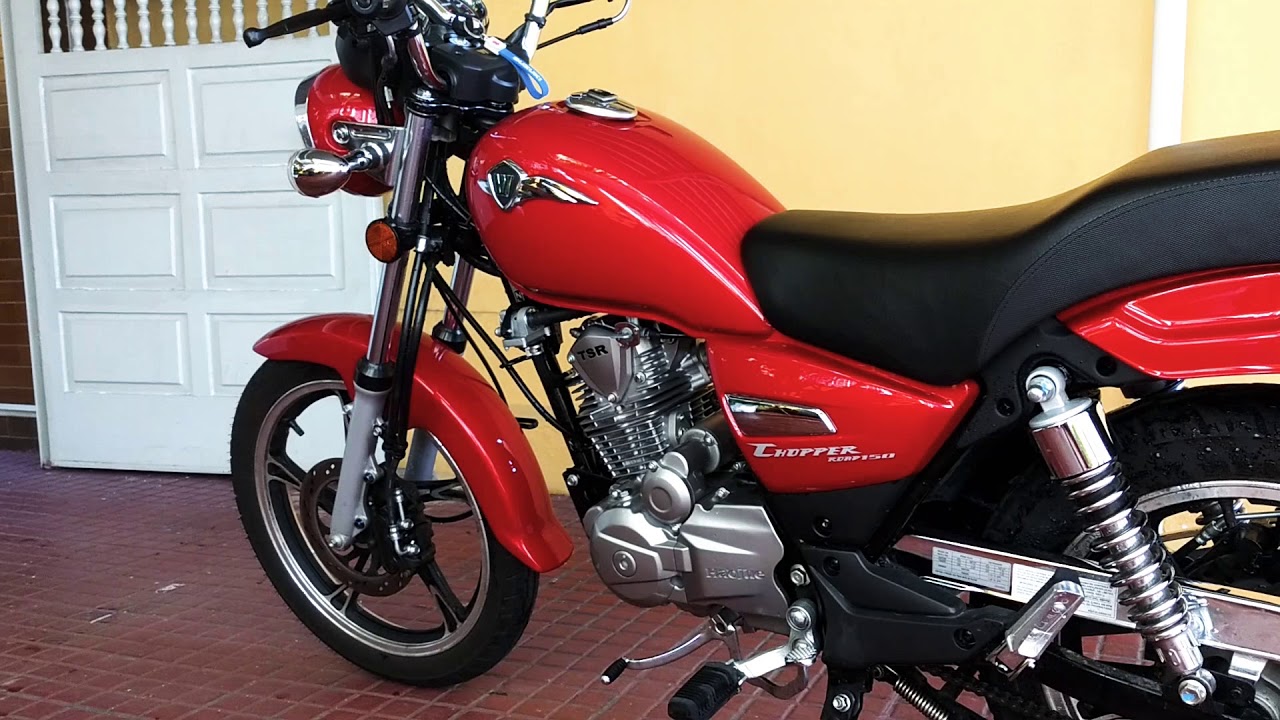 Haojue Chopper Road 150 - YouTube