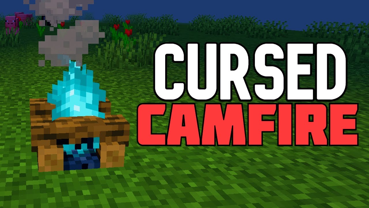 Minecraft creepypasta: CURSED CAMPFIRE - YouTube