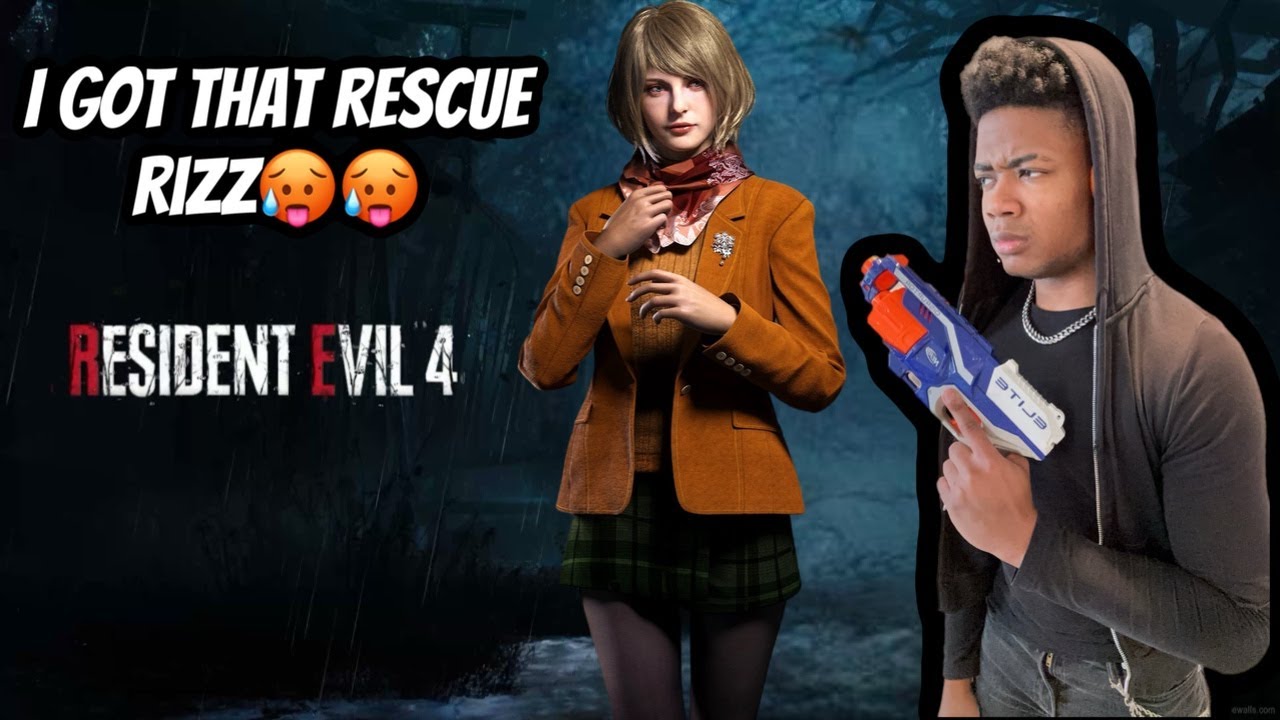 I GOT THAT RESCUE RIZZ YA HERD MEI!! *Resident Evil 4* (Try to stay ...