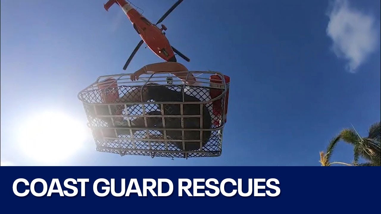 Hurricane Ian: Coast Guard video of incredible rescues - YouTube