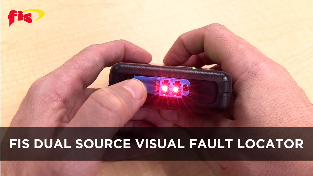 FIS Dual Source Visual Fault Locator (VFL) - YouTube