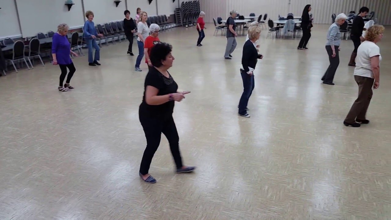 Back in Baby's Arms - line dance - YouTube