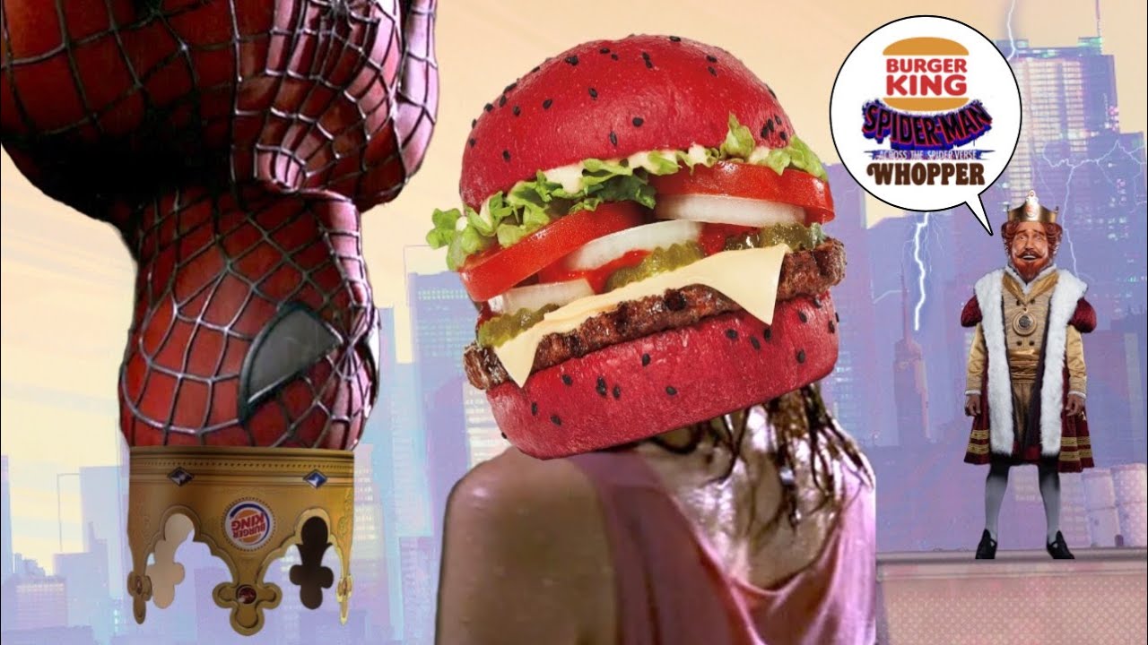Burger King’s Spider-Verse Whopper Gives Me (Not-So) Super Powers - YouTube