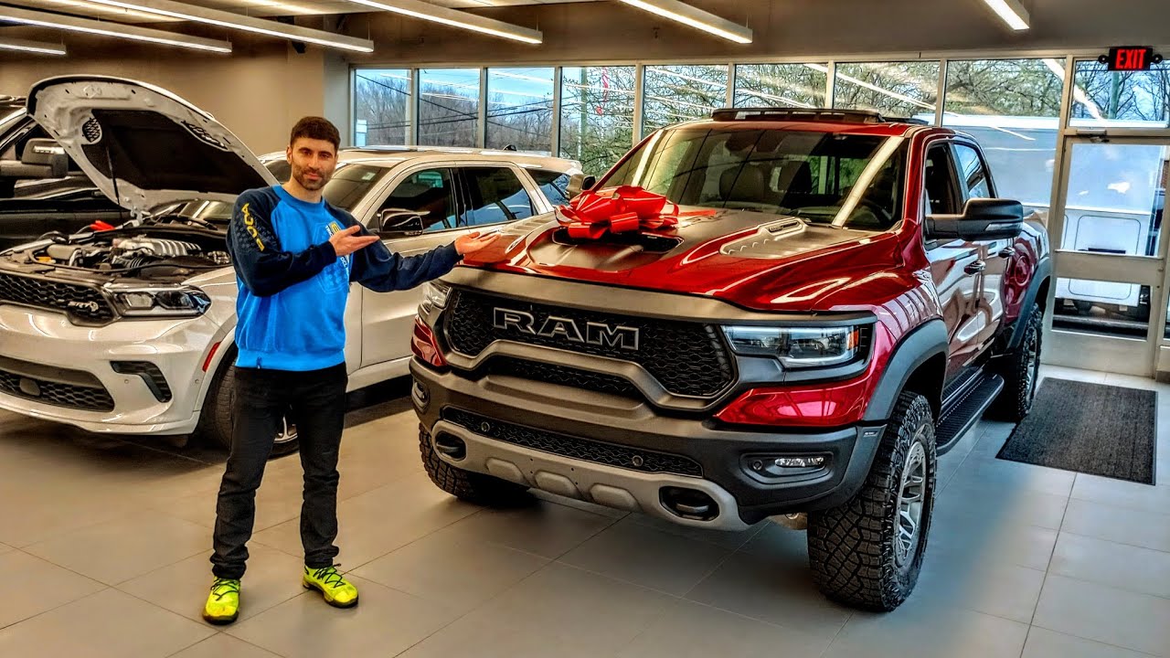 FOR SALE 24, DODGE RAM TRX SPECIAL EDITION 6.2L V8 702HP DELMONICO RED ...
