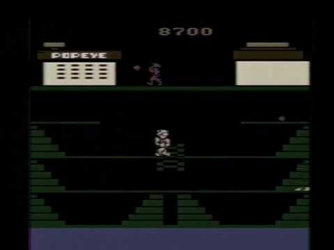 CLASSIC GAMES REVISITED - Popeye (Atari 2600) Review - YouTube