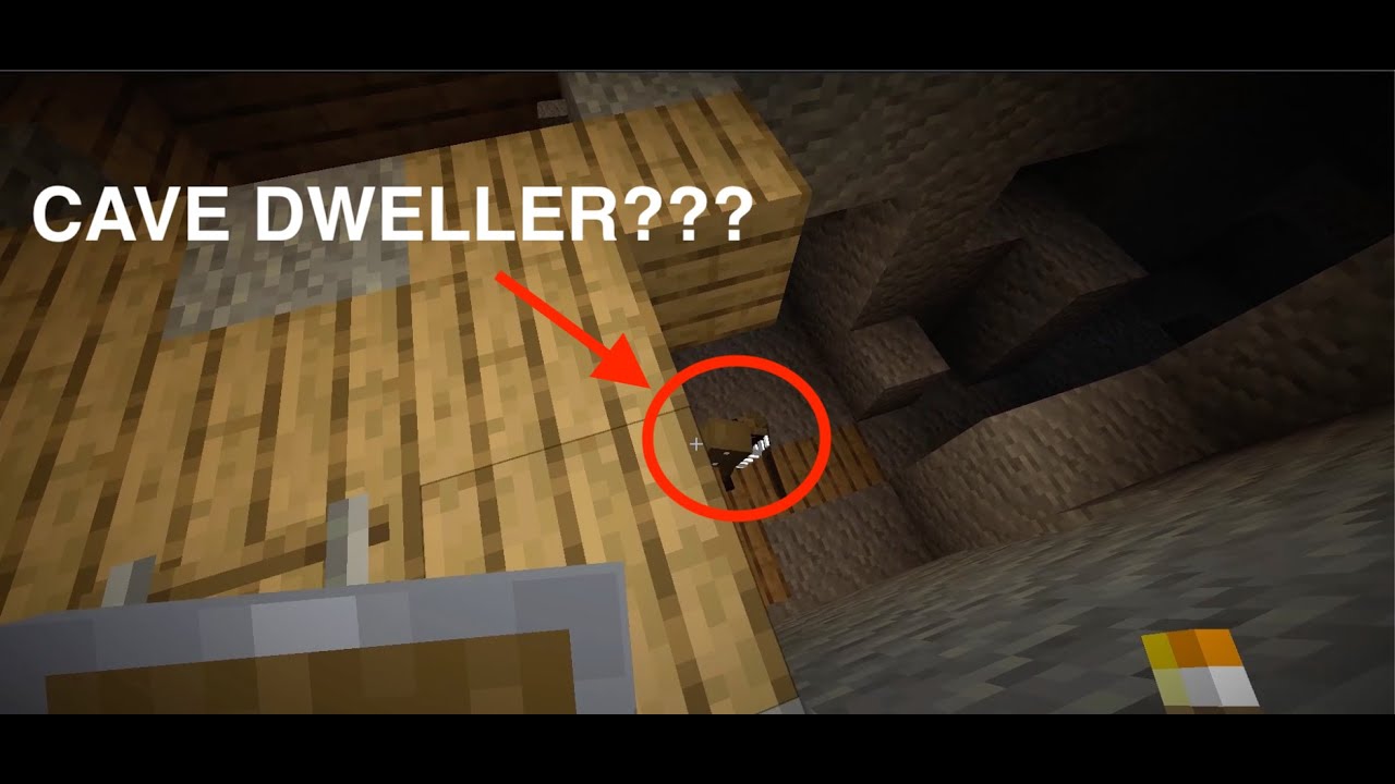 I'm hunted by the CAVE DWELLER! | Minecraft Mod - YouTube