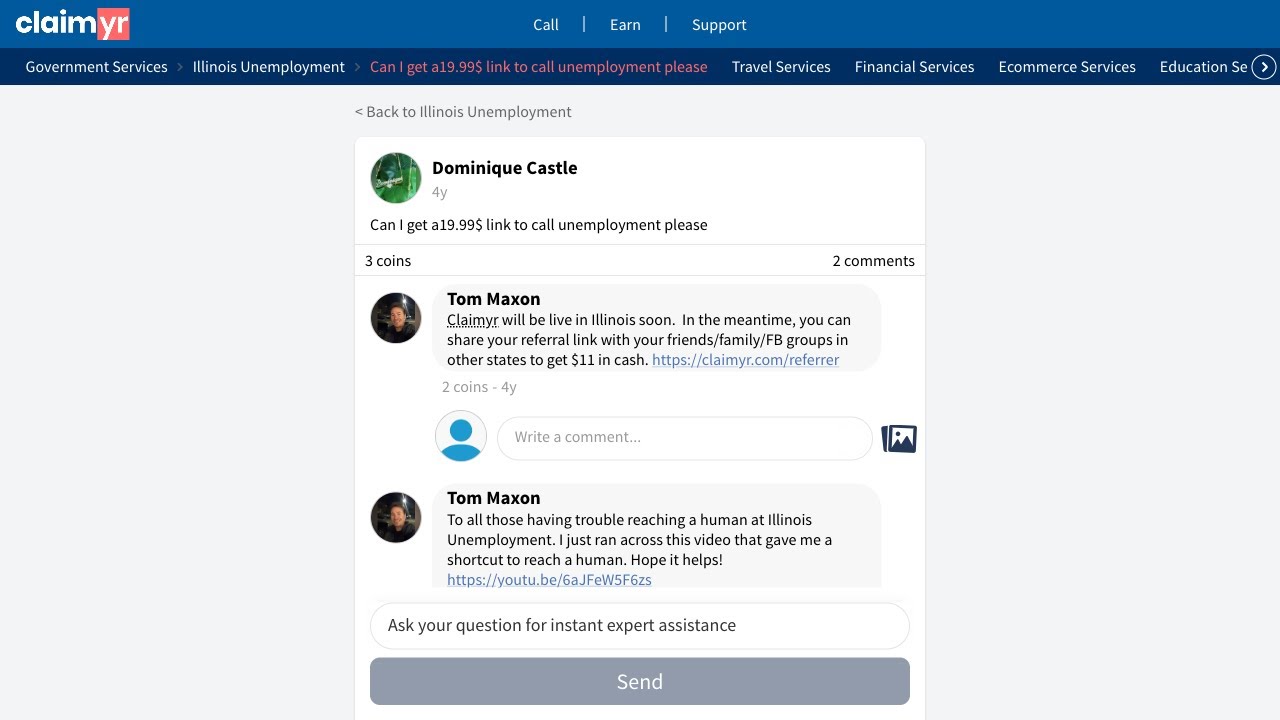 How to Contact Illinois IDES Unemployment Phone Support Guide - YouTube