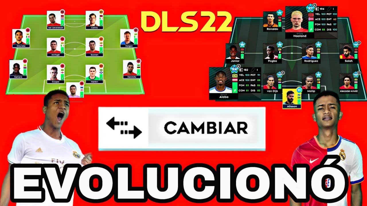 EVOLUCIONÓ De Mi Plantilla Legendario 😮 DLS 22 | Jose Iguaran - YouTube