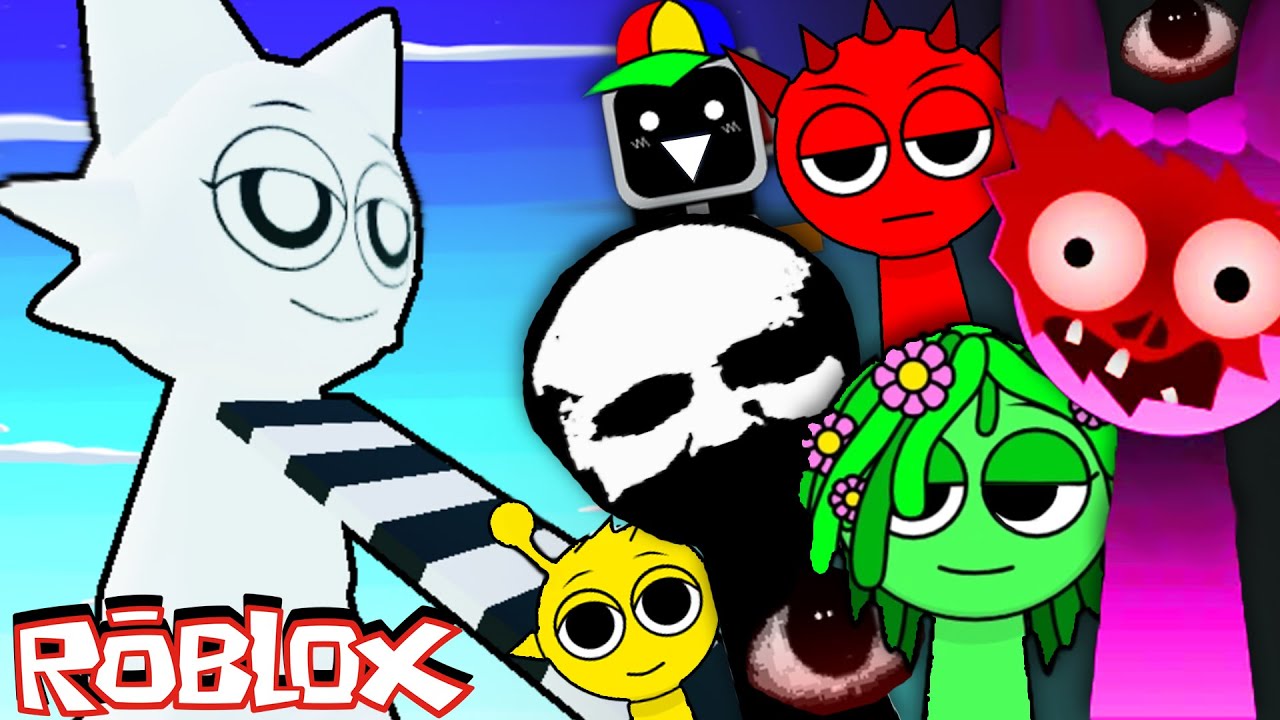 SPRUNKI Characters Play NEW Sprunki Obby in Roblox! - YouTube