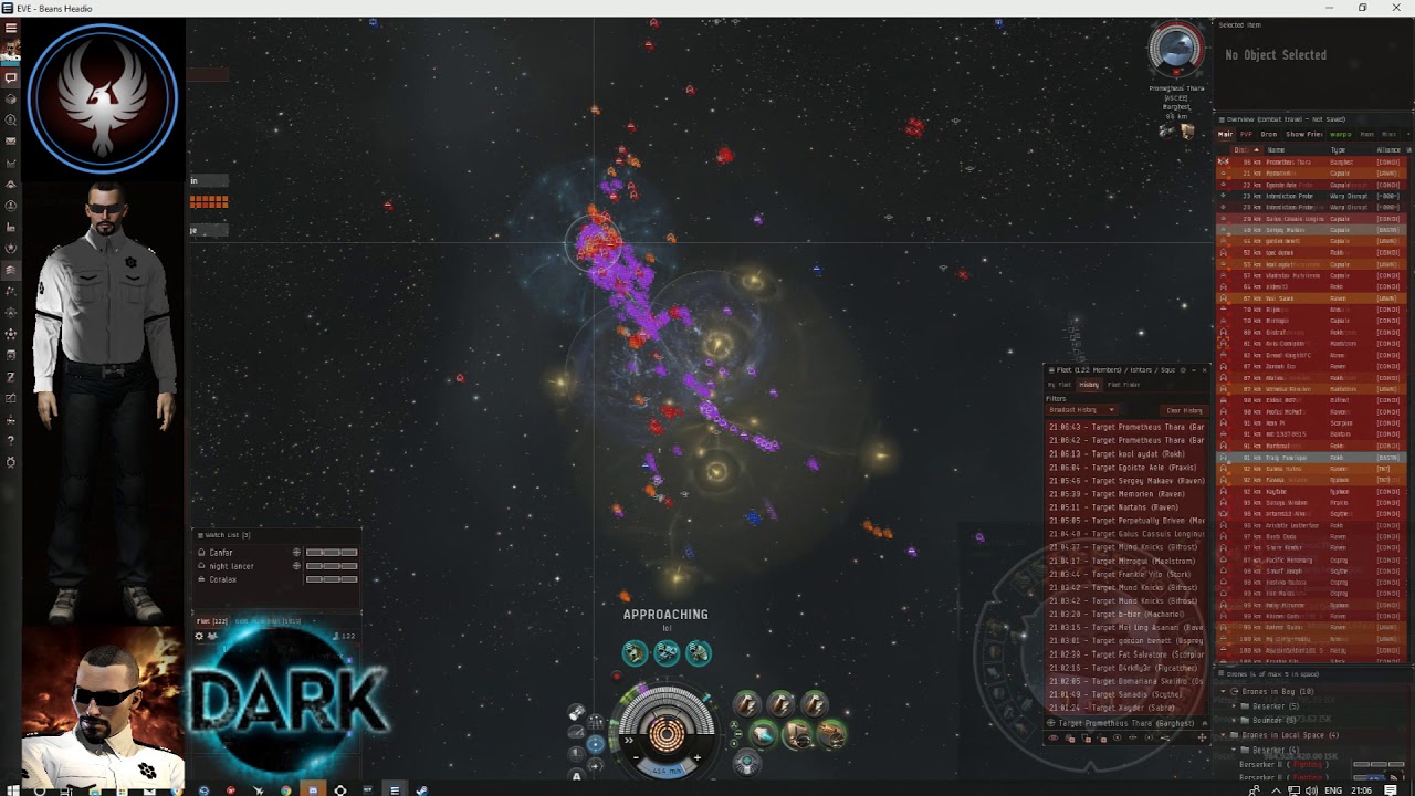 Eve Online - PVP - Imperium Came to visit Deadco - YouTube