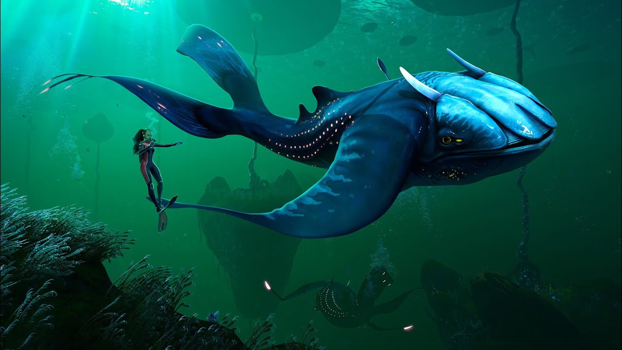 Subnautica Below Zero - Glow Whale Observatory Base - YouTube