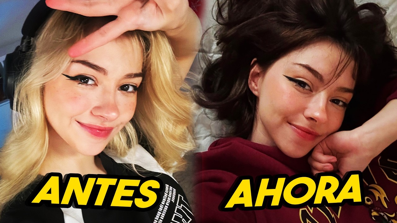 MICTIA CAMBIA DE COLOR SU CABELLO (OTRA VEZ XD) - YouTube