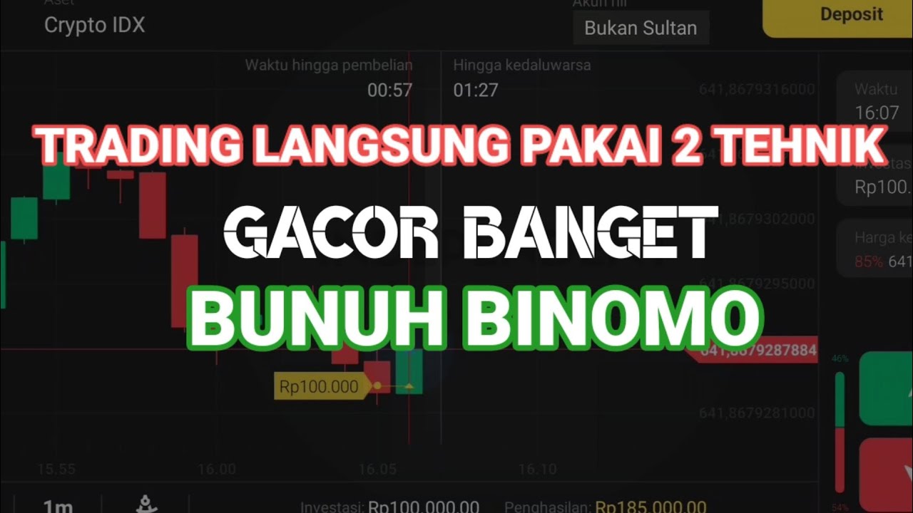 2 TEHNIK SEKALIGUS BUNUH BINOMO 🔥🔥🔥 - YouTube