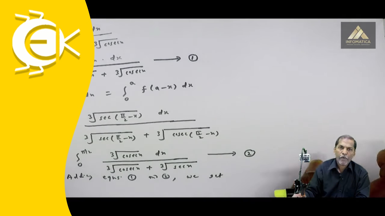 Properties of Definite Integrals - Problem 2 - Definite Integrals ...
