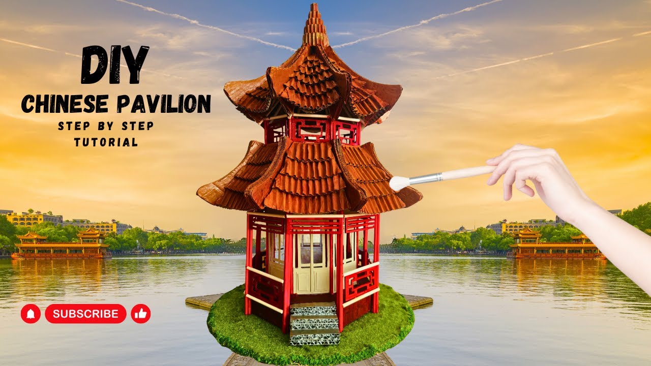 How to Make a Cardboard Pavilion | DIY Project @DIYAtelier - YouTube