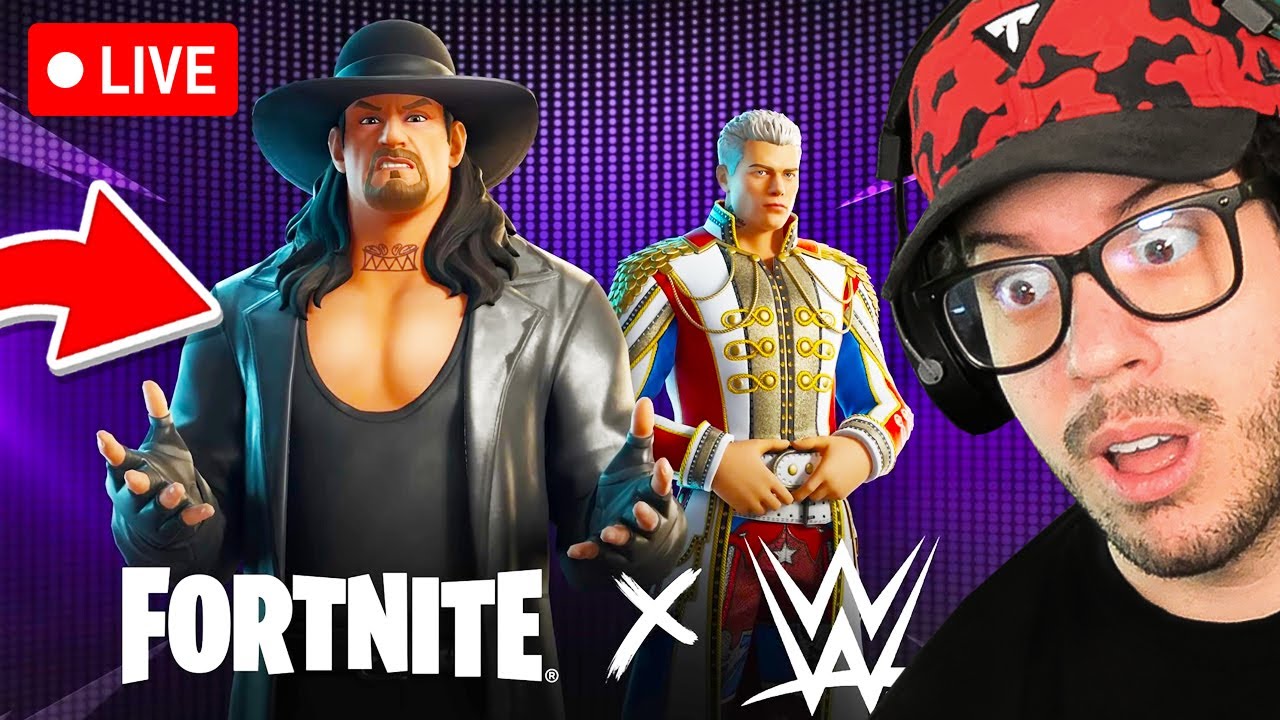 NEW WWE UNDERTAKER and CODY RHODES in FORTNITE! - YouTube
