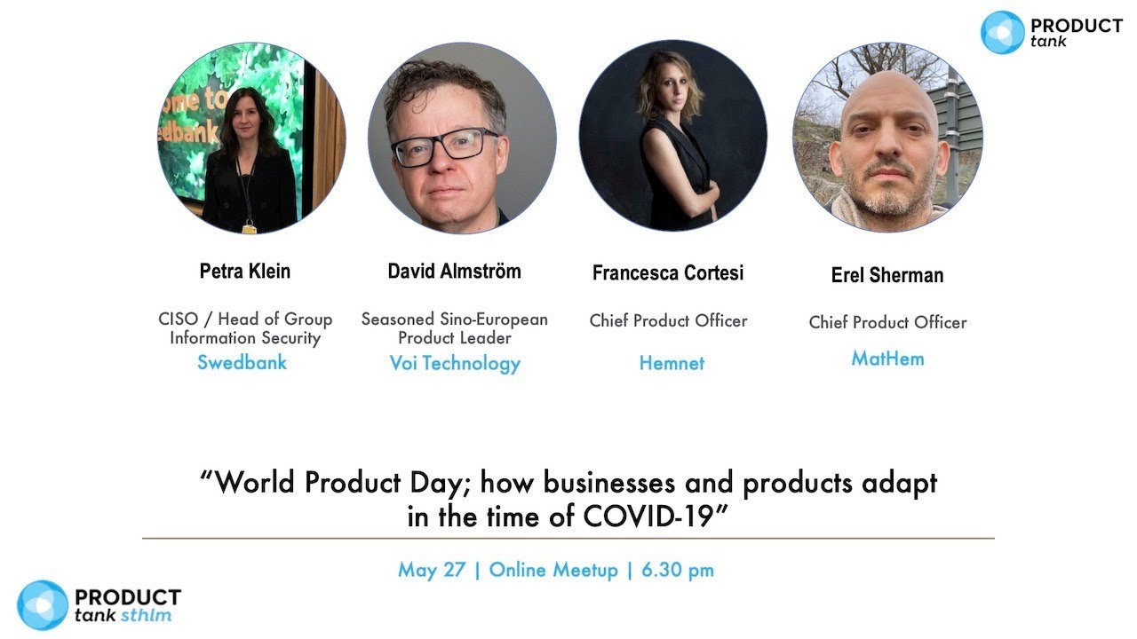 ProductTank Stockholm: World Product Day 2020 - YouTube