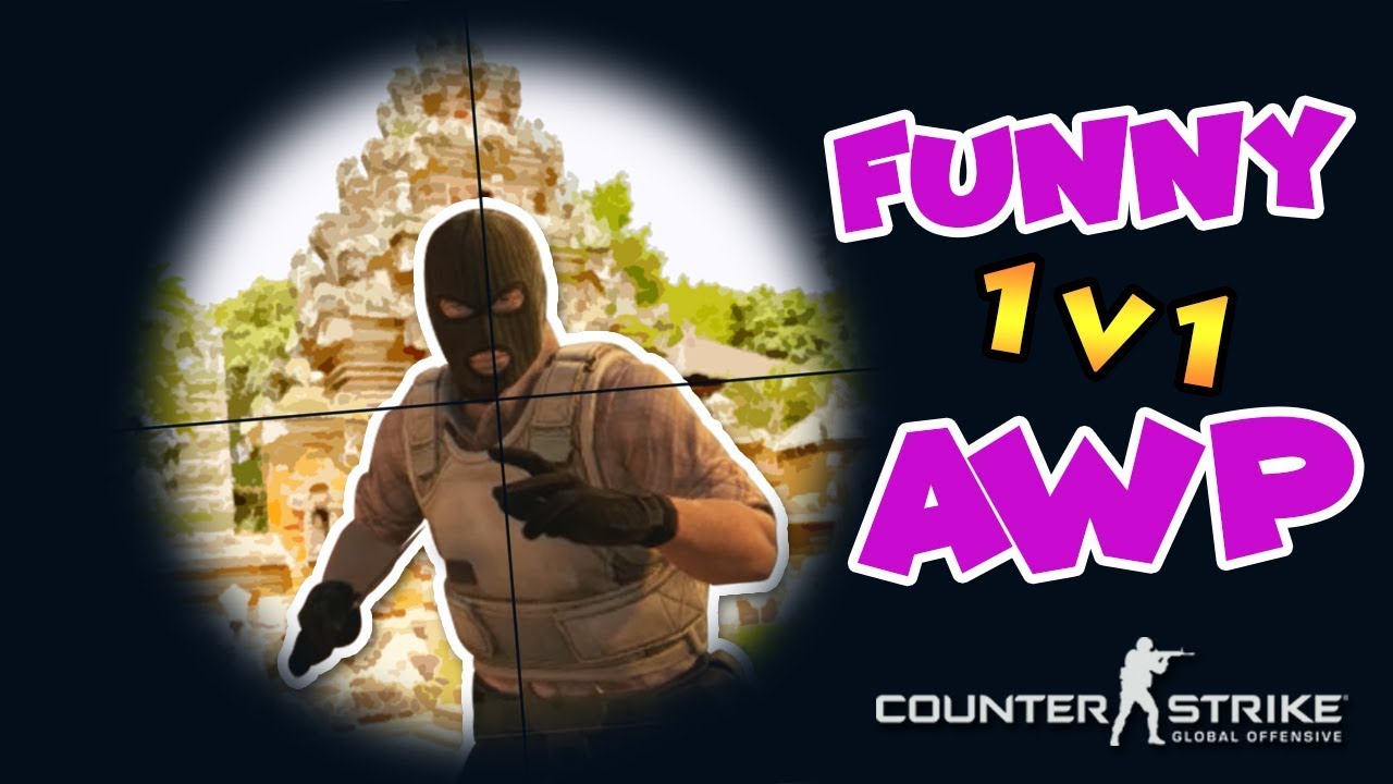 CSGO - FUNNY AWP 1v1 - YouTube