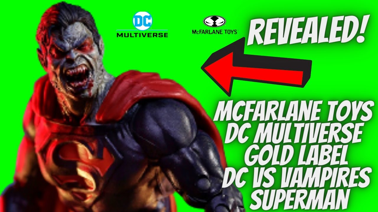 McFarlane Toys DC Multiverse Gold Label DC VS Vampires Superman Figure ...